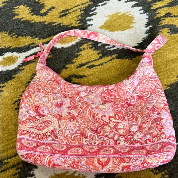 Vera Bradley | Bags | Vintage Vera Bradley Pink Paisley Womens Bag ...
